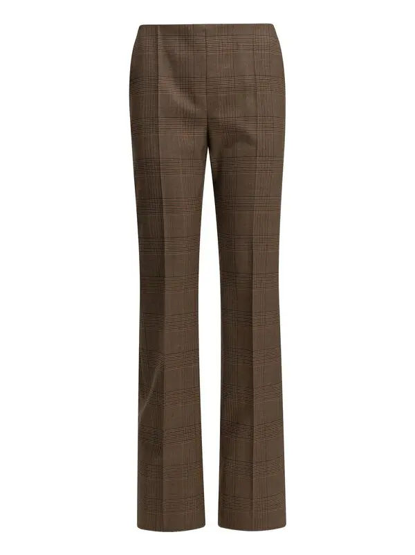 Max Mara Tailored Wool Pants - Brown