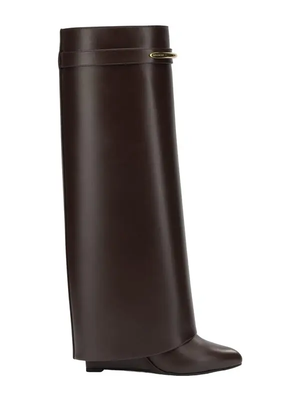 Givenchy Shark Pinch' Knee Boots - Brown