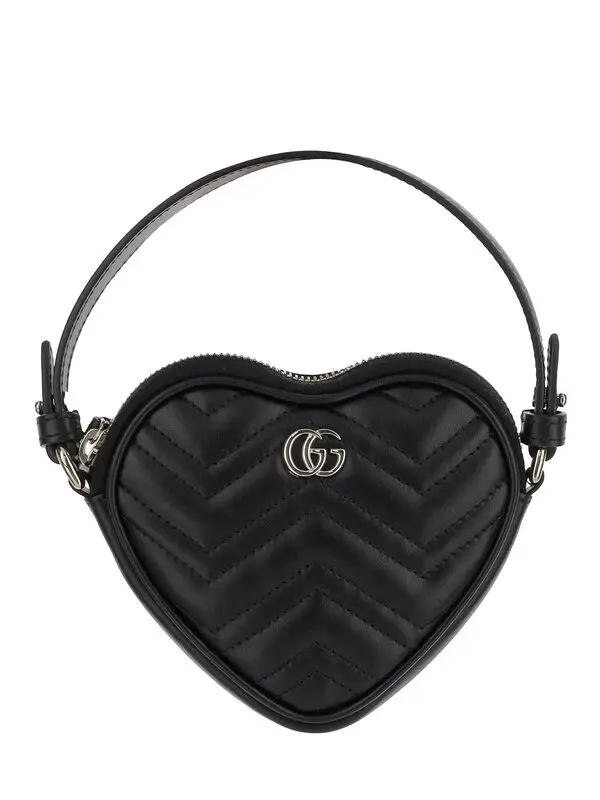 Gucci Mini Gg Marmont Bag - Black