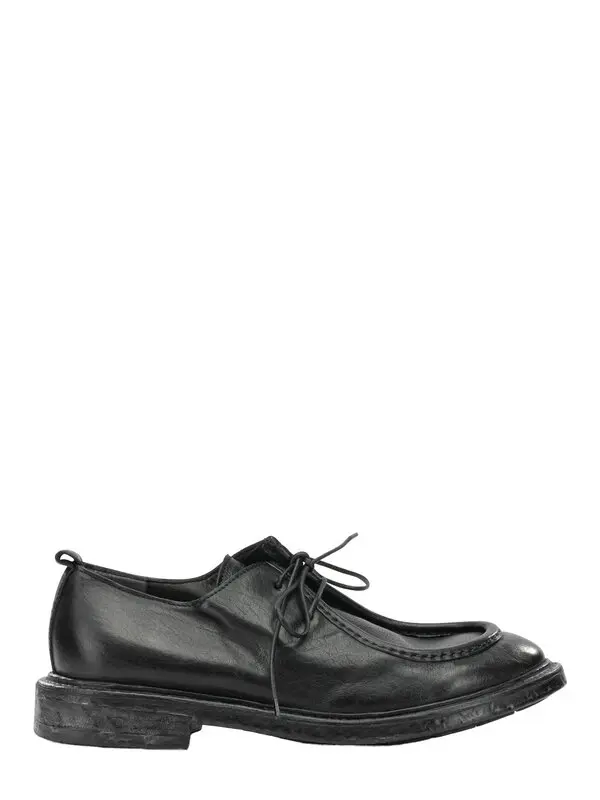 Moma Bristol' Lace Up Loafers - Black