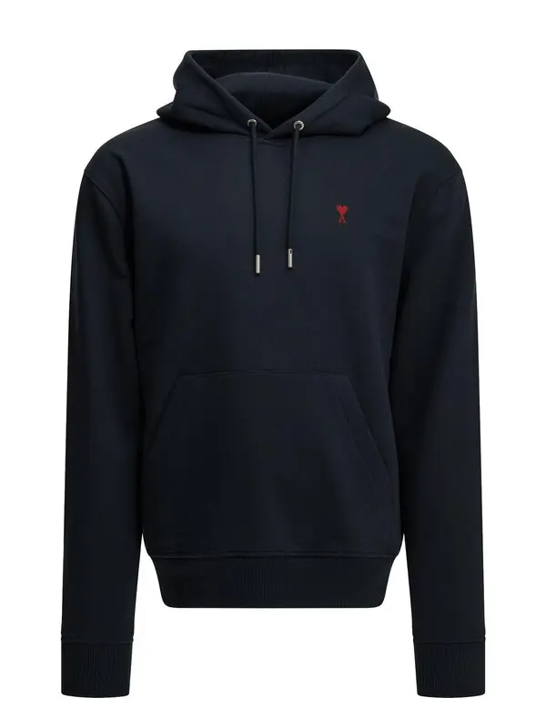 AMI Paris De Coeur' Hoodie - Blue