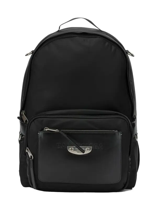 Balenciaga Sleek' Casual Backpack - Black