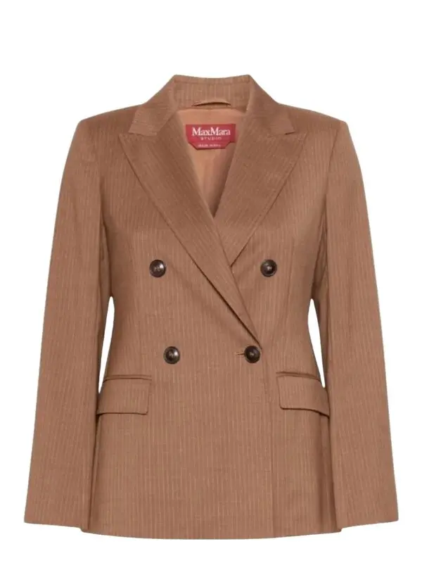 Max Mara Studio Umico Jacket - Brown