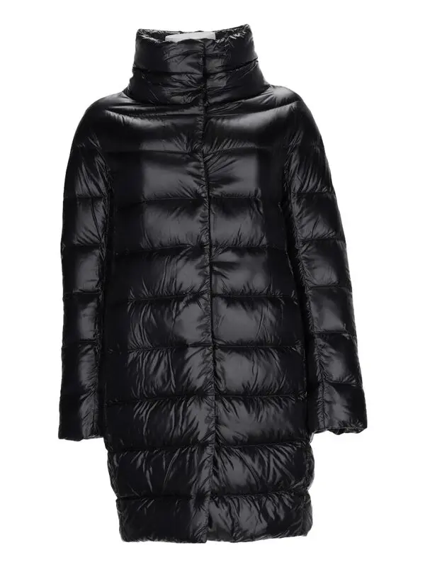 Herno Piumino Lungo Trapuntato - Black