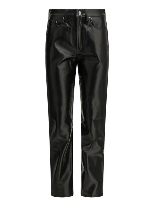 AGOLDE Lana' Casual Pants - Black