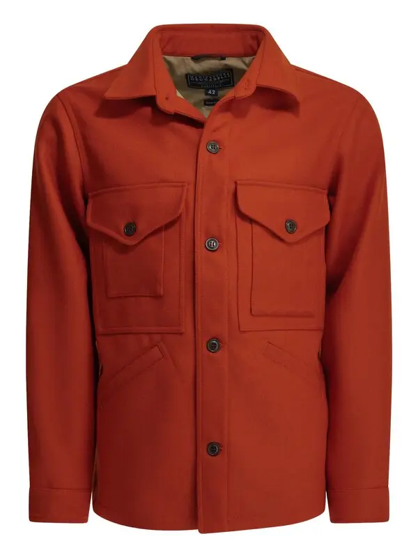 MANIFATTURA CECCARELLI Cruiser' Short Coat - Red