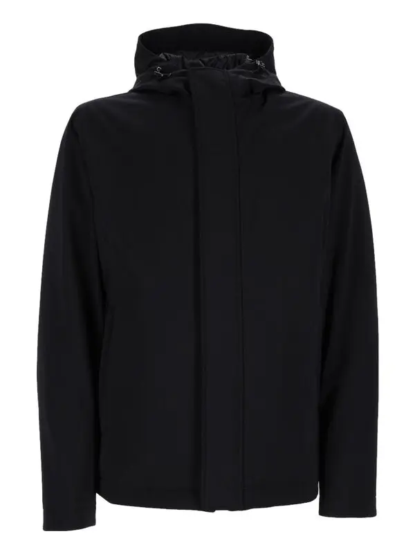 Herno Giubbotto Con Cappuccio - Black