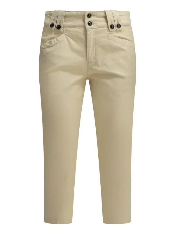 Isabel Marant Étoile Berna' Casual Pants - Beige