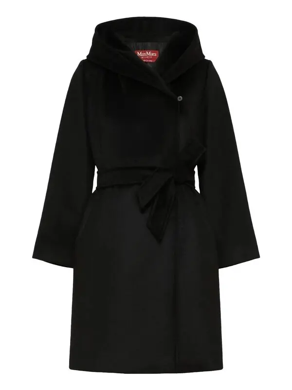 Max Mara Studio Newmang Coat - Black
