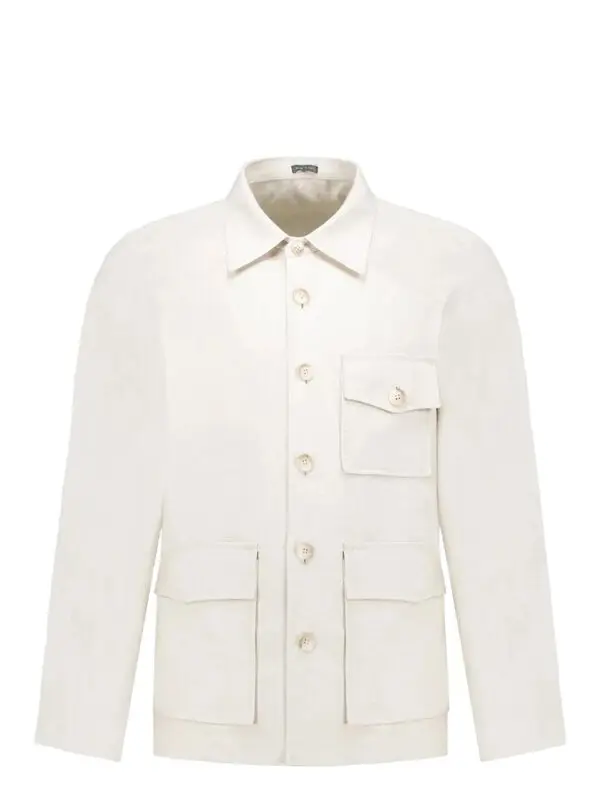 AUTORE Linen Jacket - Beige