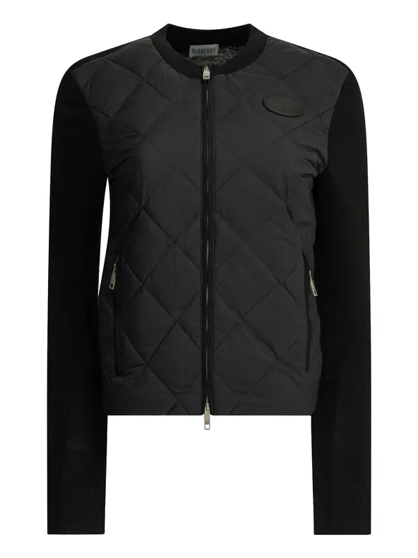 Burberry Fulbrook' Quilted Jacket - Black