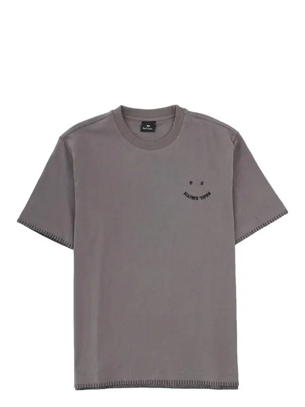 Paul Smith T Shirt 'happy - Grey