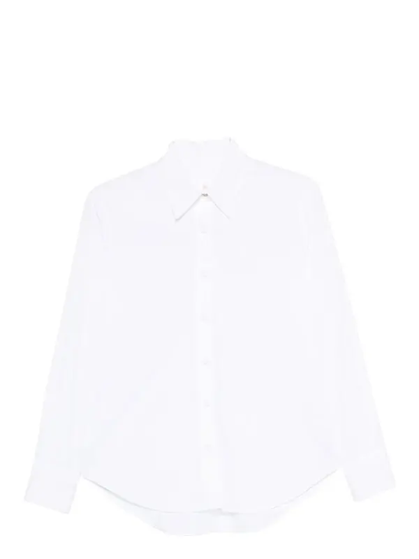 TRAME AUREE Cotton Shirt - White