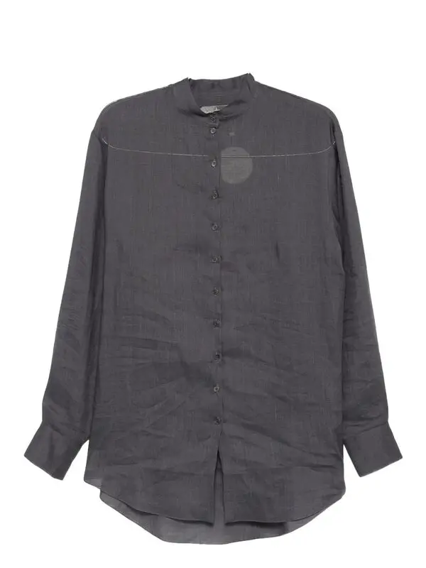 CORTANA Raoul Oversized Shirt - Navy