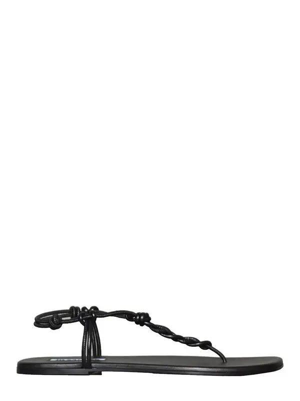 JIL SANDER Sandals - Nero