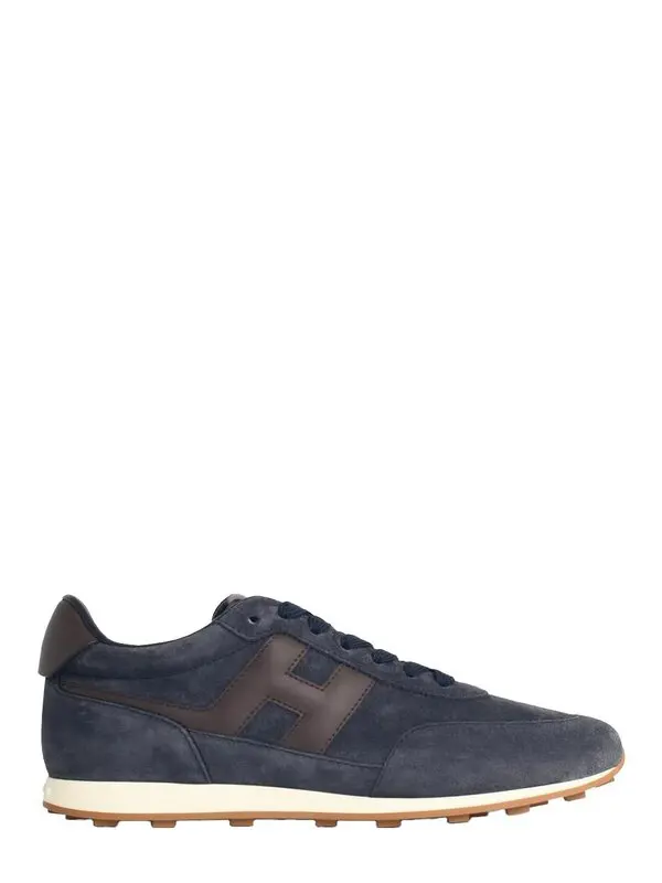 Hogan Athletic' Suede Sneakers - Blue