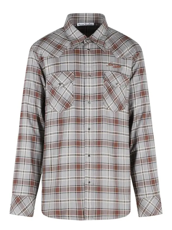 Acne Studios Viscose Shirt - Grey