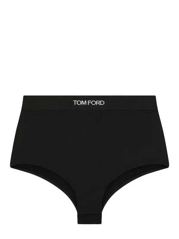 TOM FORD Slip Con Logo - Black