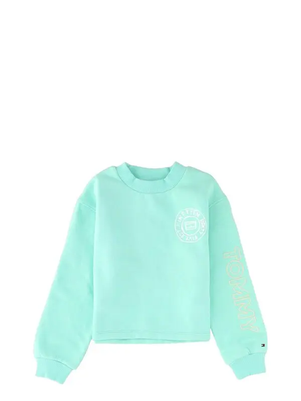 Tommy Hilfiger Overprint Crew - Green
