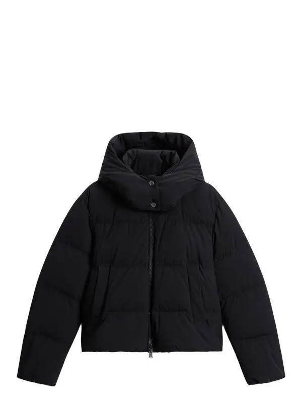 Woolrich Madison Short Down Jacket - Black
