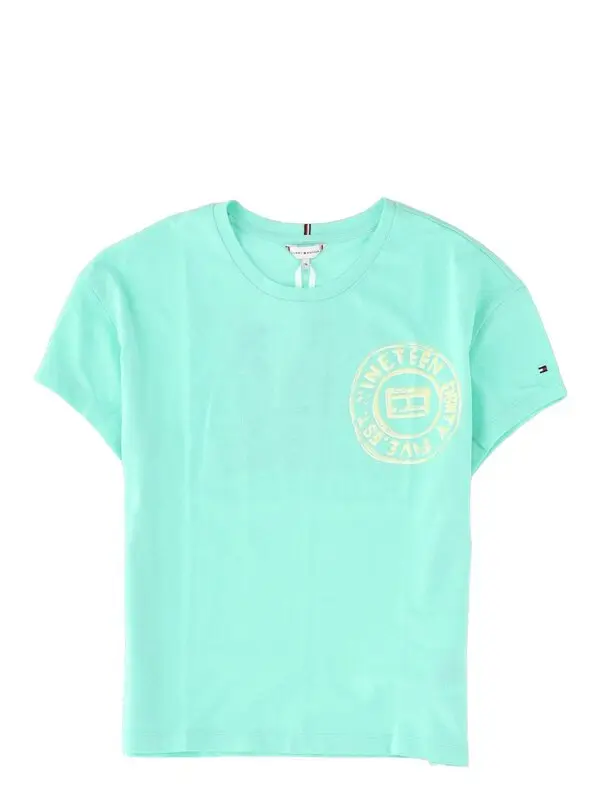 Tommy Hilfiger Back Print Tee S/s - Green