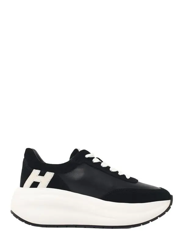 Hogan Maxi I Active' Lear Sneakers - Black