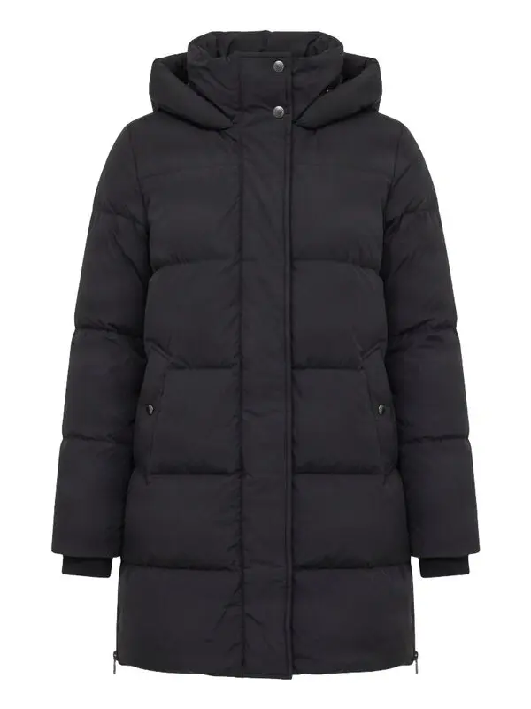 Woolrich Kelly Long Down Jacket - Black