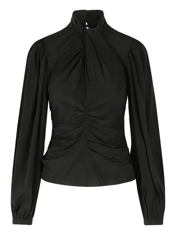 Isabel Marant Étoile Depsona' Silk Blouse - Black