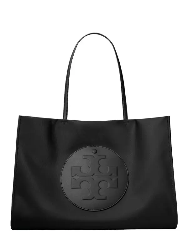 Tory Burch Ella Large Nylon Tote - Black