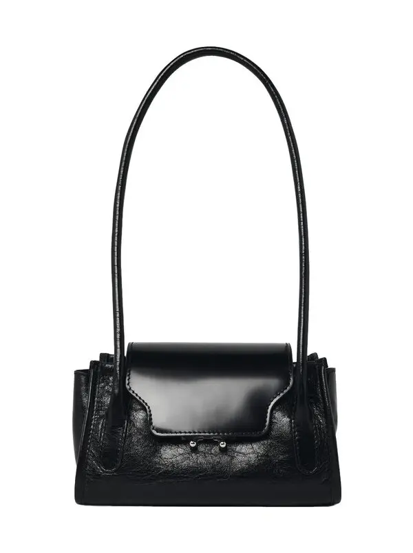 Marni Small 'trunkette' Lear Bag - Black