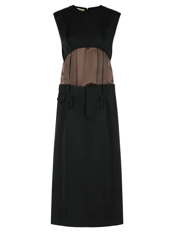 Marni Virgin Wool Dress - Black