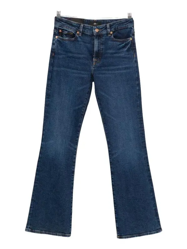 SEVEN The Leggy Bootcut Denim Jeans - Navy