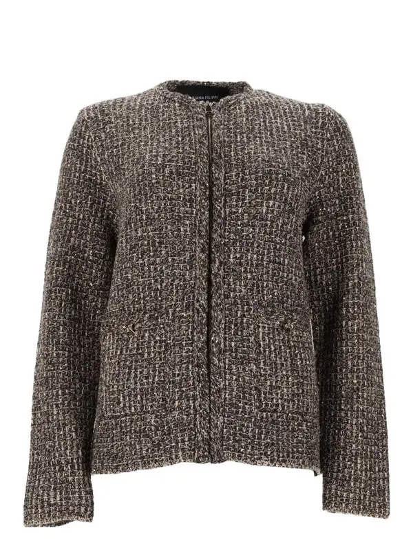 Fabiana Filippi Giacca In Tweed - Beige