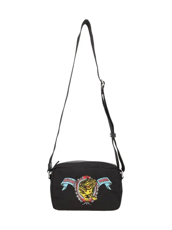 Kenzo Borsa A Tracolla Jumping Tiger - Black