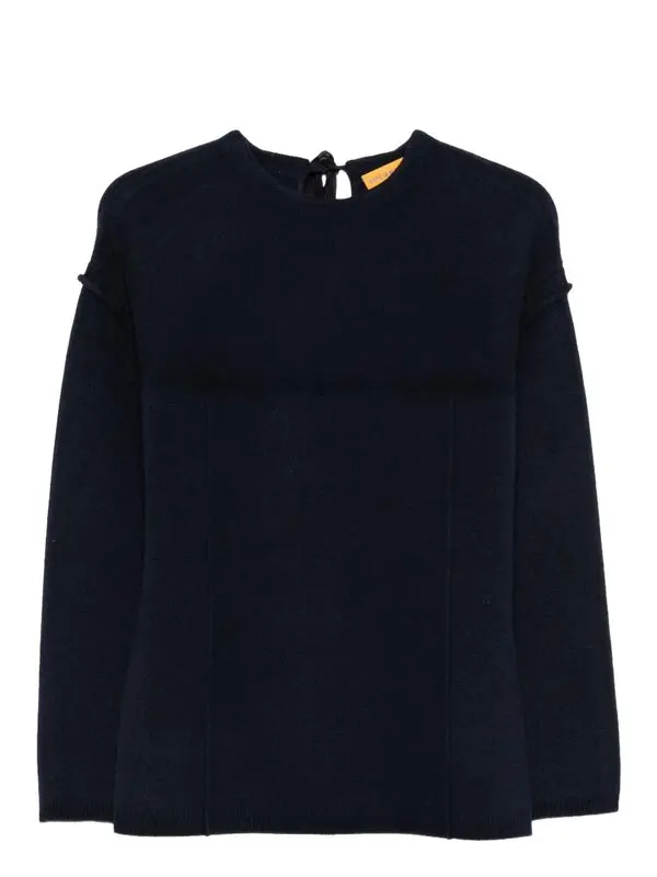 Guest In Residence Wool And Cashmere Sweater - Navy