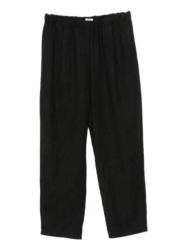 Apuntob Wool Trousers - Black