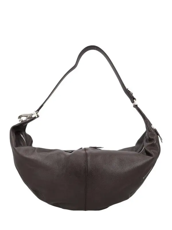 LEMAIRE Borsa 'quiver Clip' Large - Brown