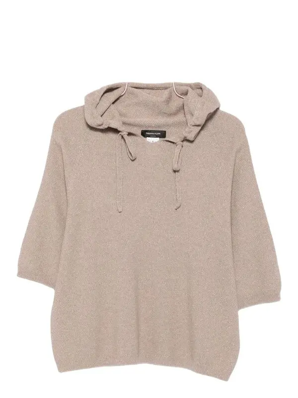 Fabiana Filippi Wool Blend Sweater - Brown