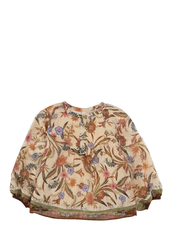 Zimmermann Top Con Finitura A Contrasto 'indra - Multicolour