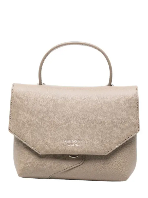 Emporio Armani Small Leather Handbag - Grey