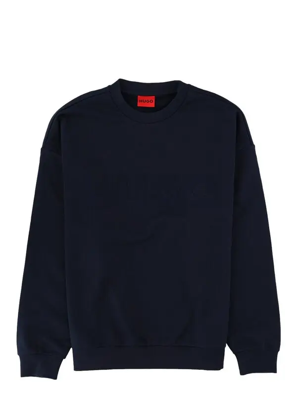 Hugo Felpa 'dinex' Con Logo - Blue