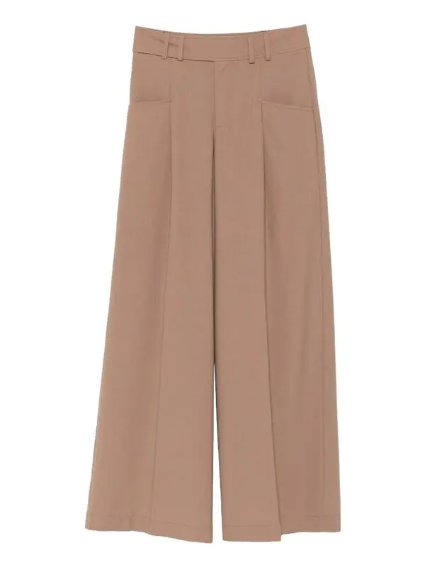 Closed Wool Blend Trousers - Beige