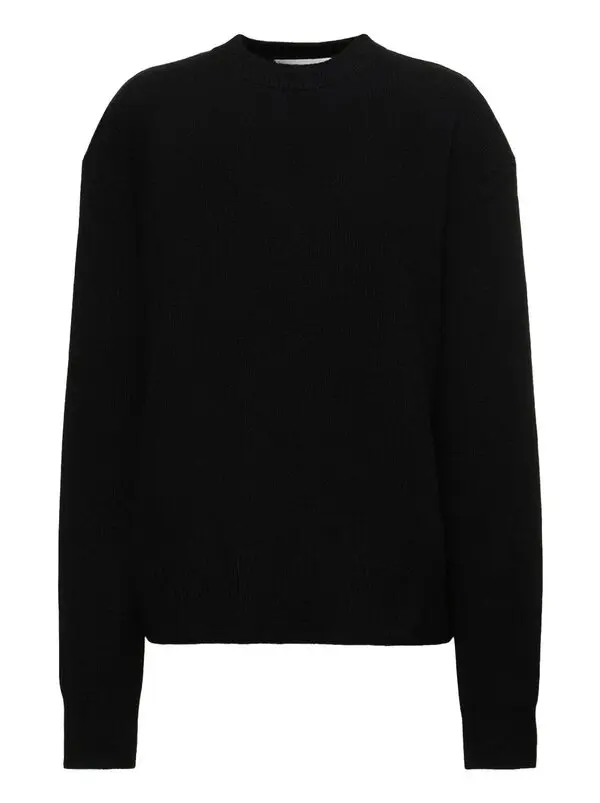 THE FRANKIE SHOP Rafaela Wool Oversized Sweater - Black