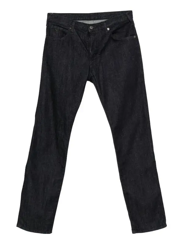 Emporio Armani Denim Cotton Jeans - Ink