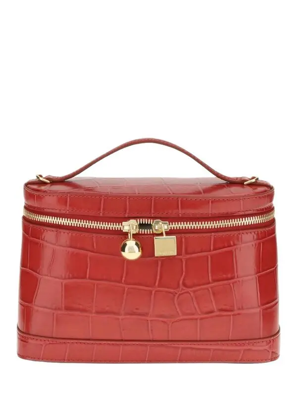 Jacquemus Le Petit Vanity Leather Shoulder Bag - Red