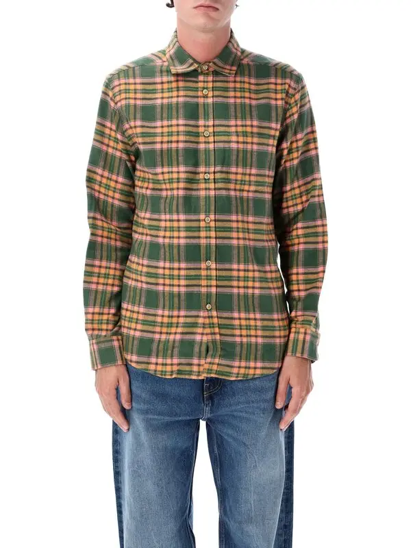 Portuguese Flannel T Shirts And Polos - Pink Check