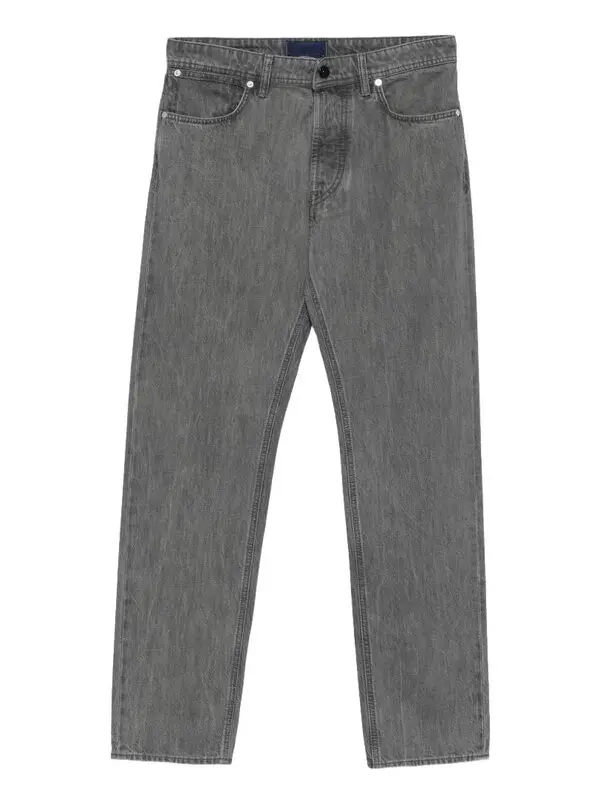 Stone Island Denim Cotton Jeans - Grey