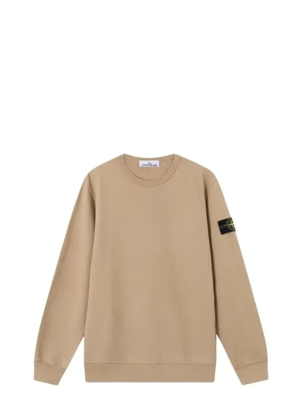 Stone Island Cotton Crewneck Sweatshirt - Brown