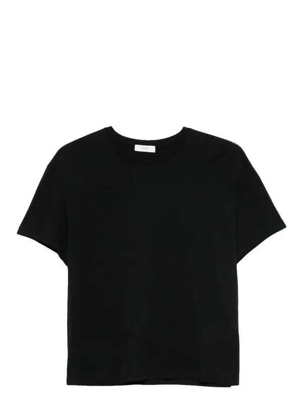 TOTEME Cotton Blend T Shirt - Black