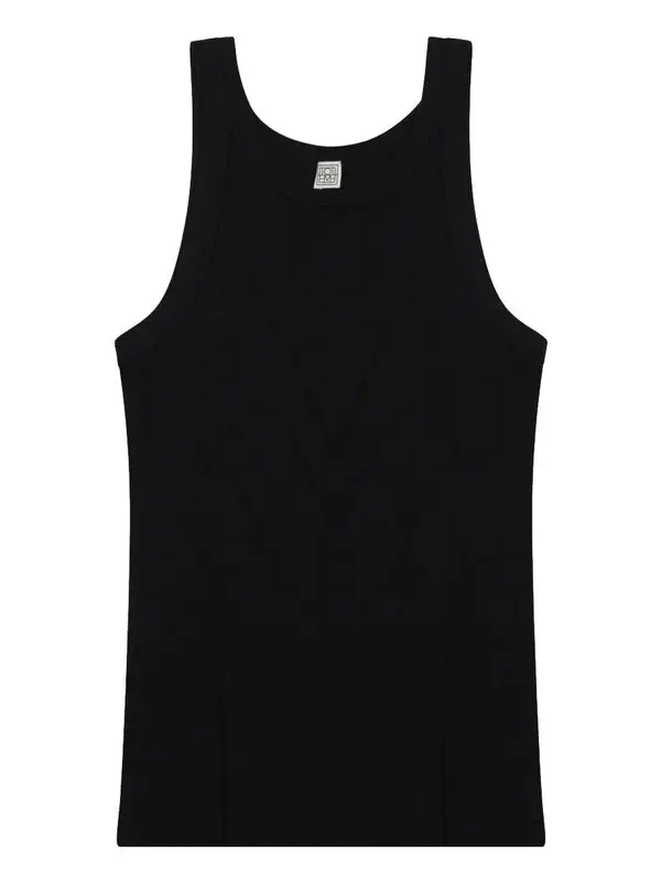 TOTEME Top In Cotone - Black